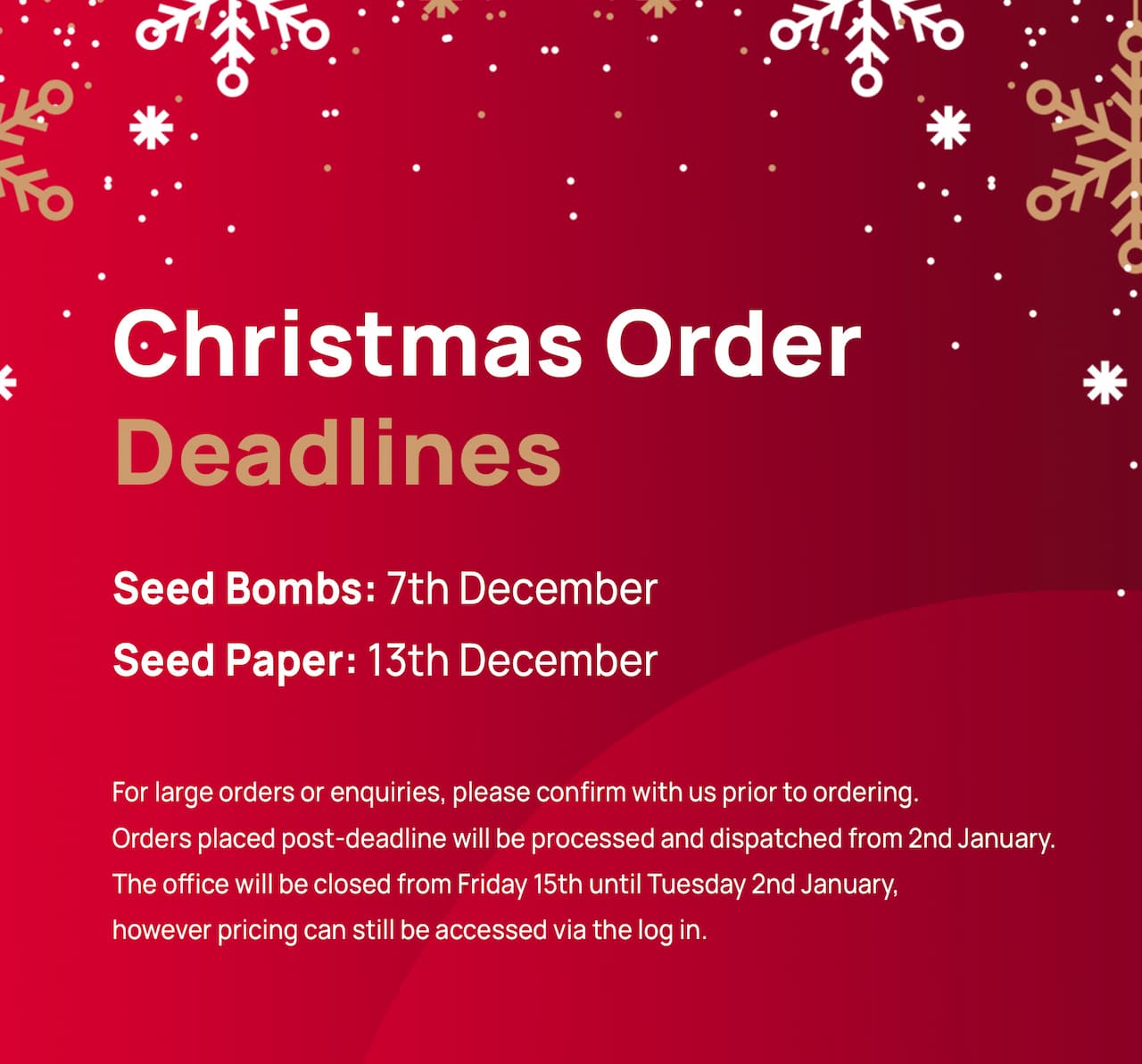 Seed Based Promotional Products | Everything Seeds